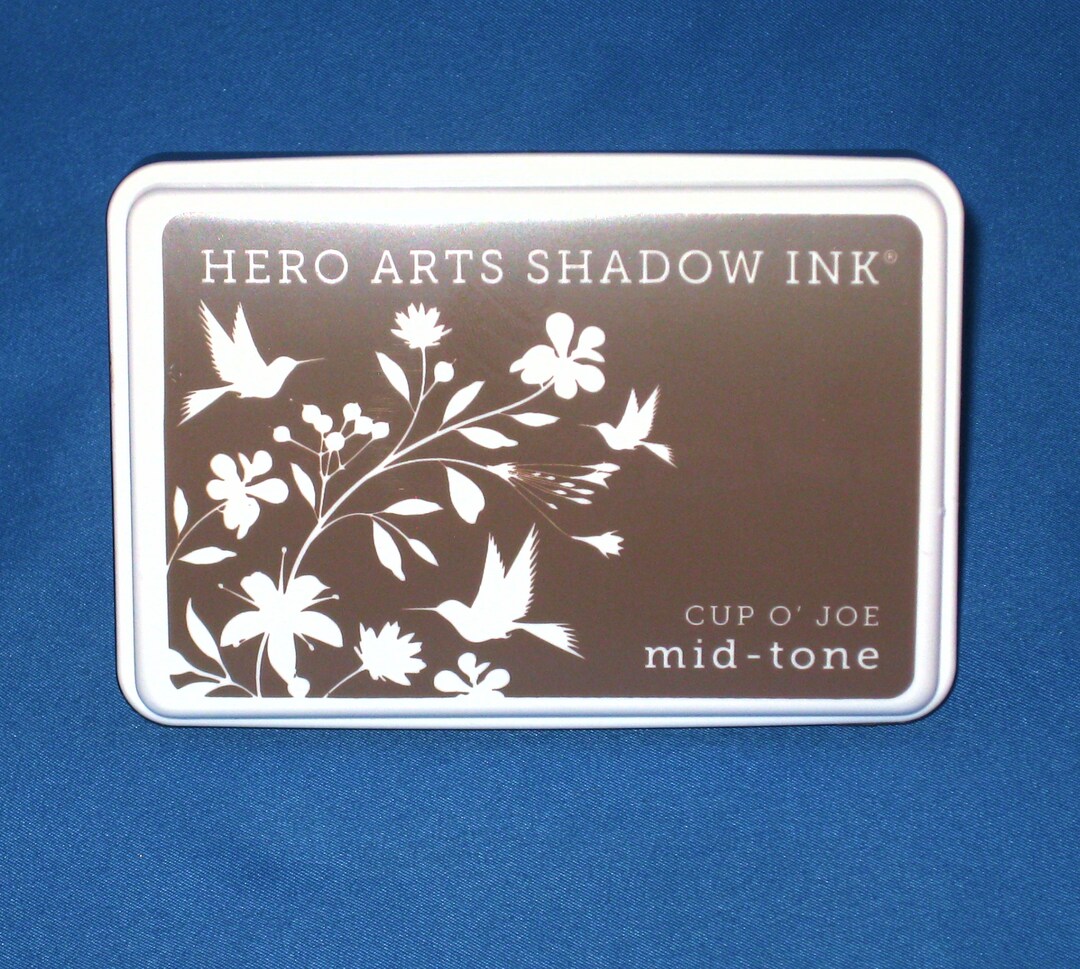 Brown Ink Pad, Brown Stamp Pad, Hero Arts Cup O' Joe Ink Pad, Ranger ...