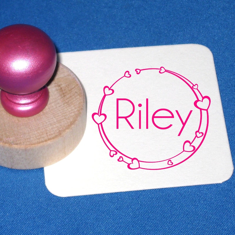 Name Stamp - Etsy