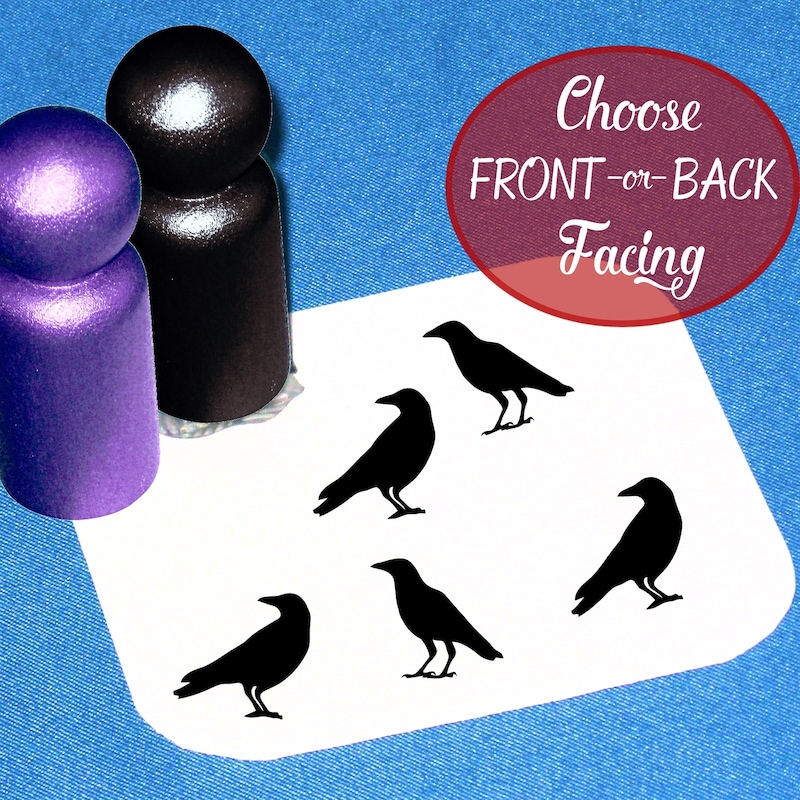 Crow Rubber Stamp - Etsy