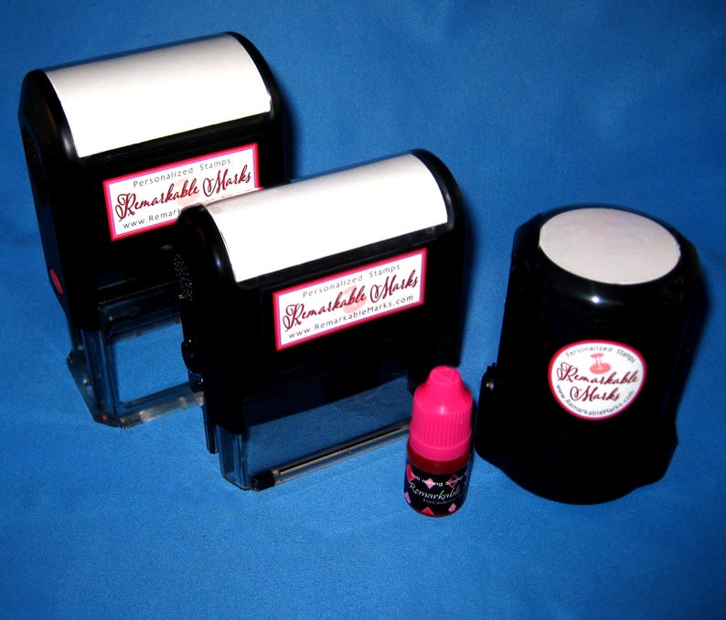 Custom Personalized Craftsman Style Font Self Inking Return - Etsy