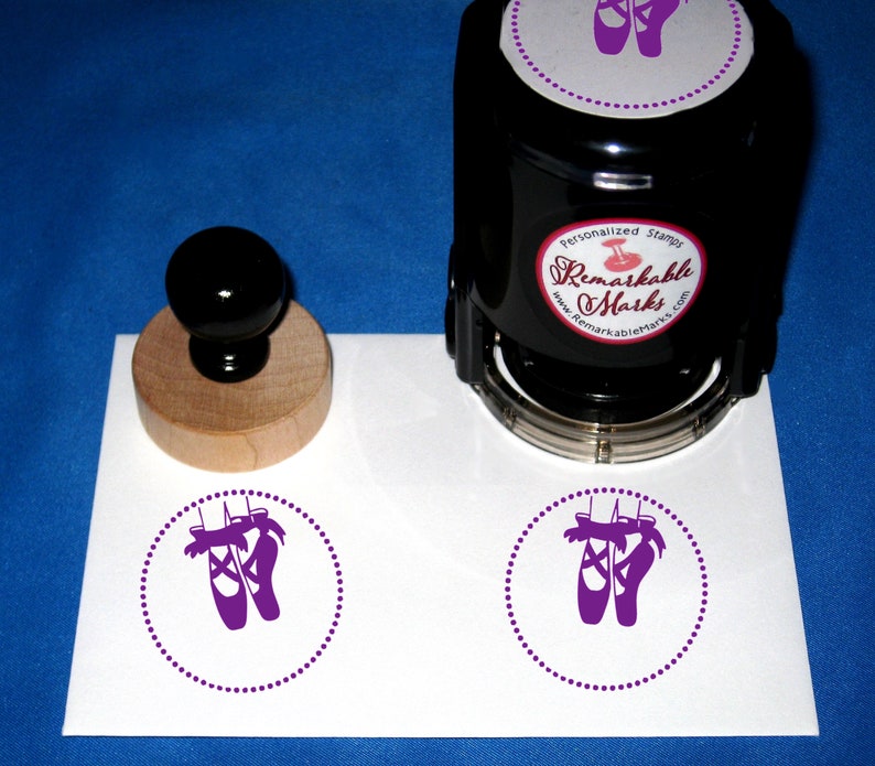 Ballet Personalized Stamp Ballerina Gift Custom Ballerina | Etsy