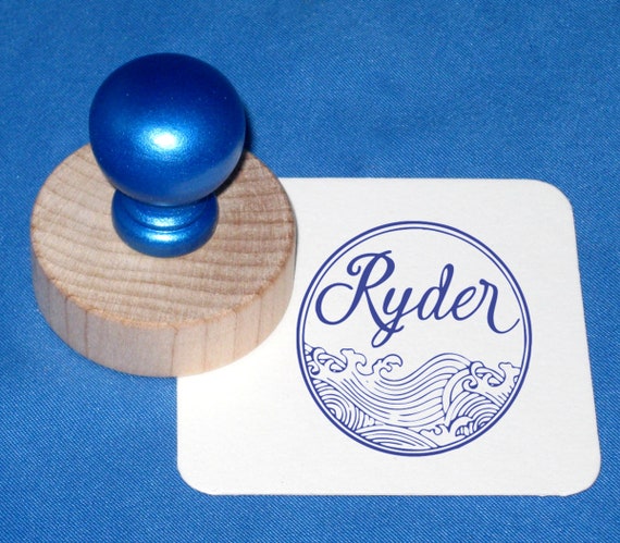 Stamps Paper Personalized Name Stamp Kids Stamper Gift for Kids Kids ...