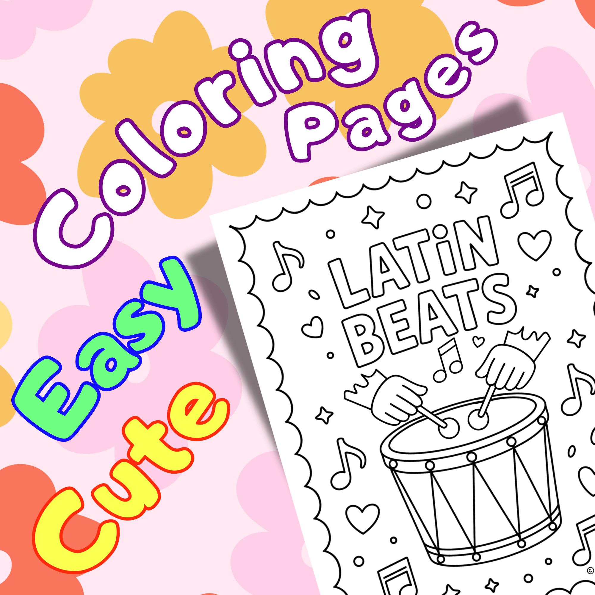 Hispanic Heritage Month Coloring Pages Fun Spanish Bulletin Board ...