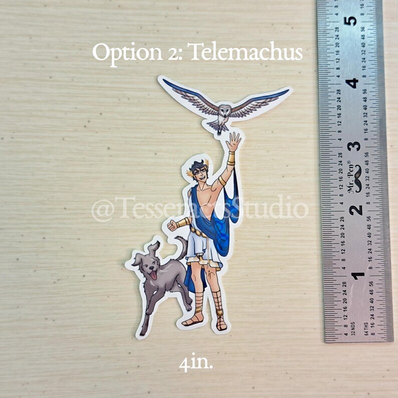 Telemachus Sticker | Epic the Musical Fan Art| Legendary, Epic the ...