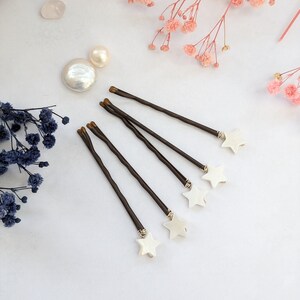 Star Hair Pin Set for Brides | Star Bobby Pins | Celestial Wedding ...
