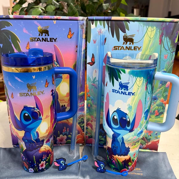 Stitch Stanley Cup - Etsy