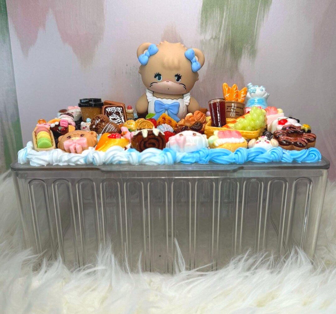 PREMADE Mikko, Latte Decoden Trinket Box [kawaii Anime Sanrio Phone ...