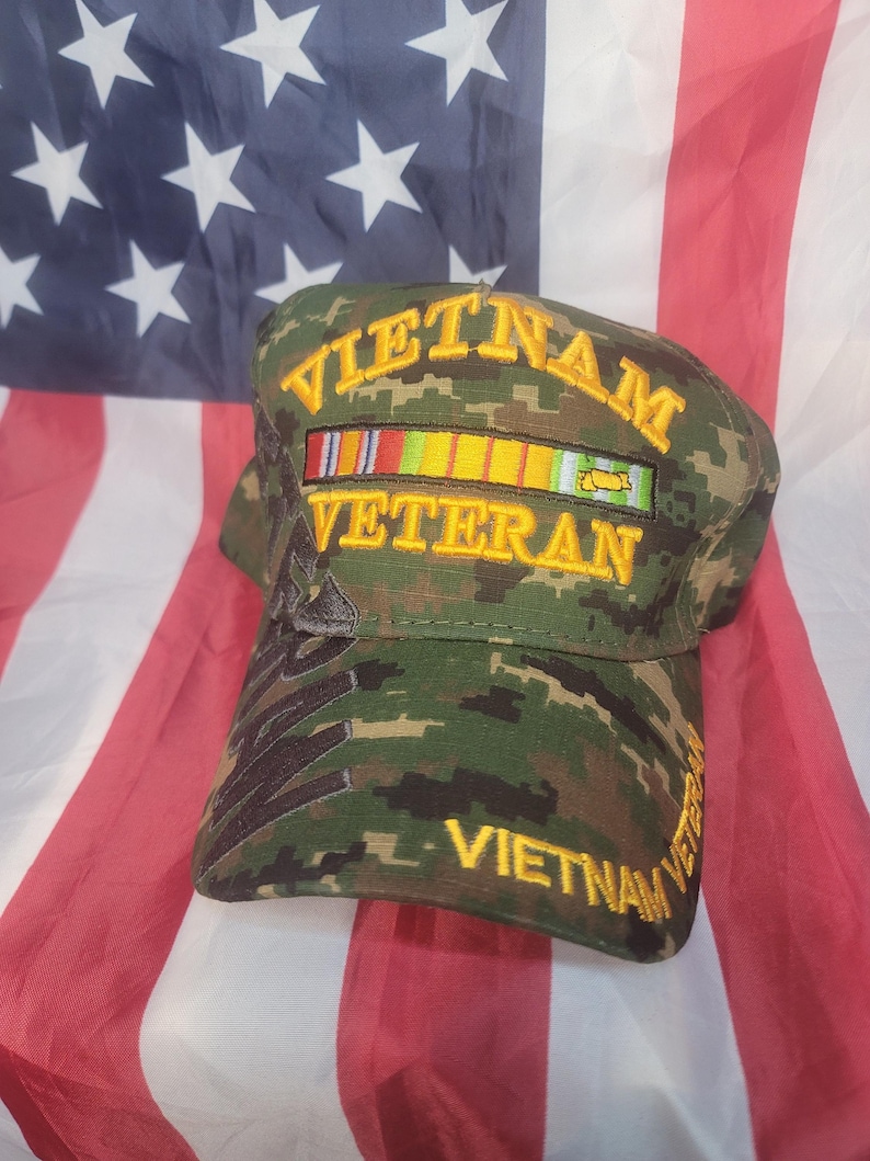 Vietnam Veteran W/vietnam Veteran on Brim, W/veteran Shadow ...