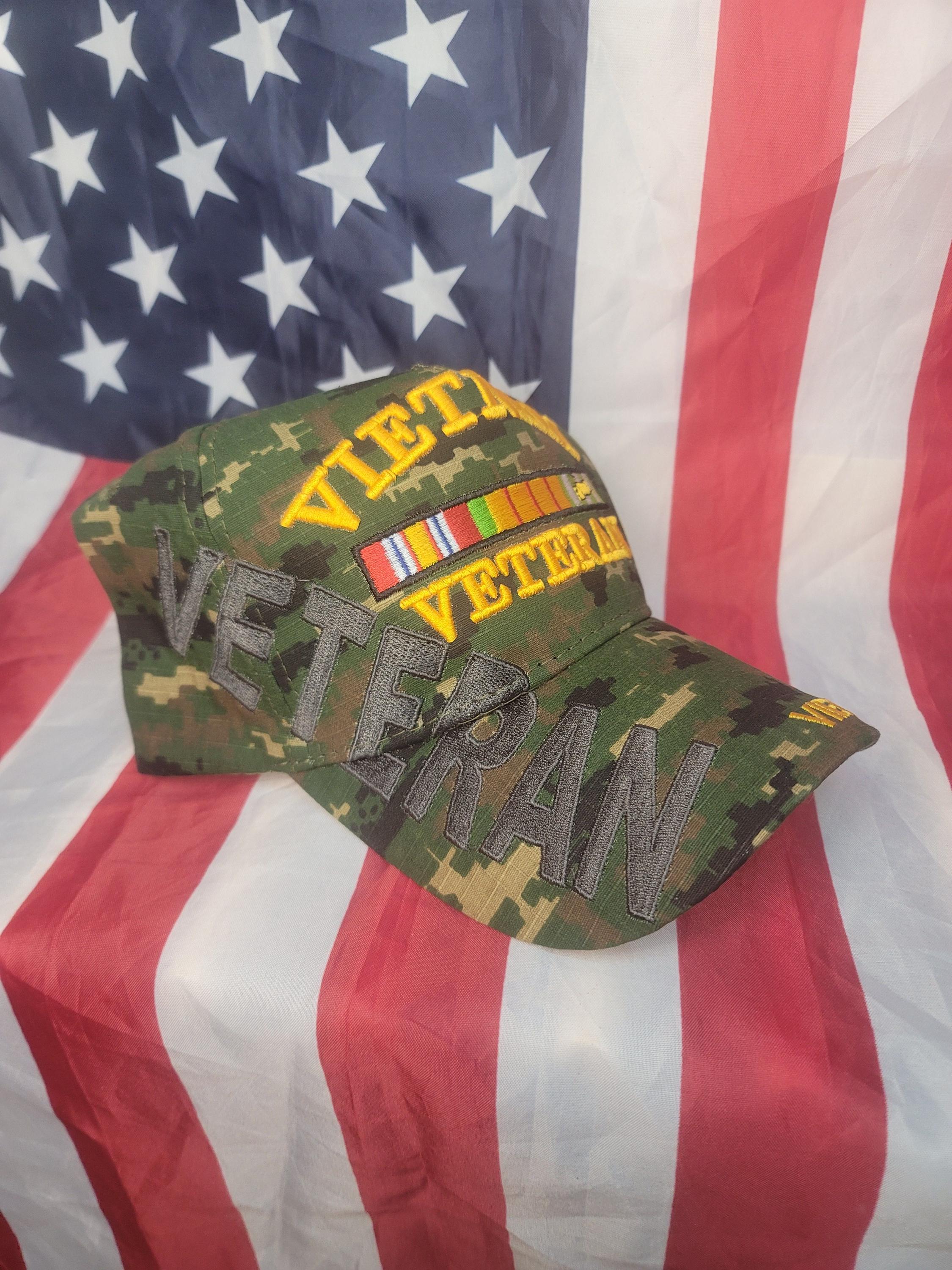 Vietnam Veteran W/vietnam Veteran on Brim, W/veteran Shadow ...