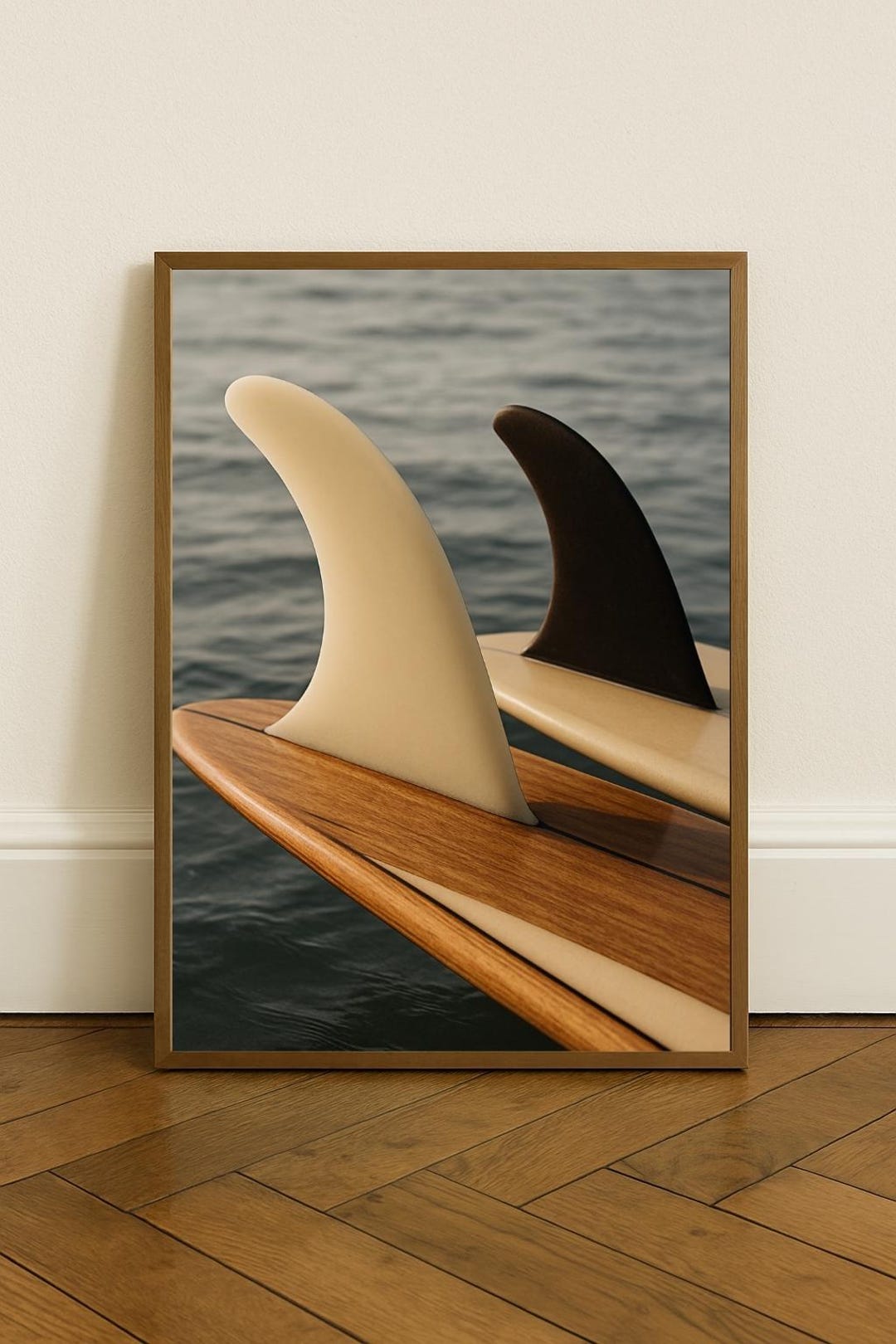 Surfboard Fins Art Print | Minimalist Coastal Photography - Etsy