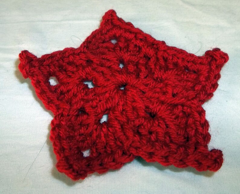Crochet Star - Etsy