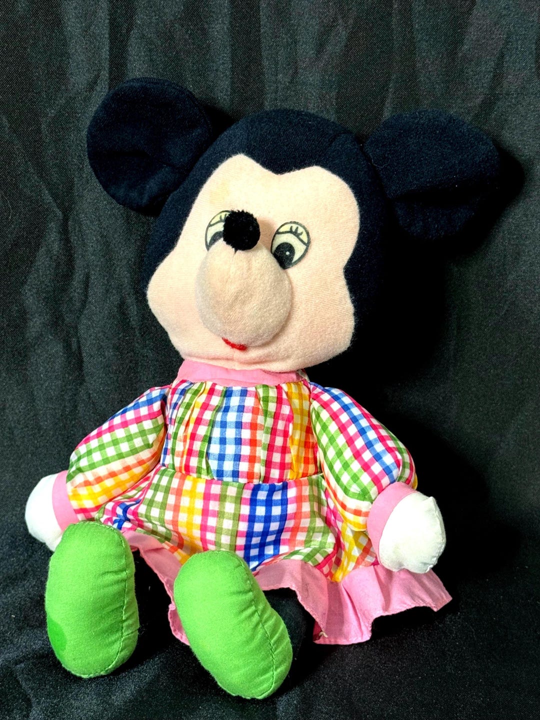 Vintage 1970s Minnie Mouse Plush Doll – Knickerbocker Walt Disney ...