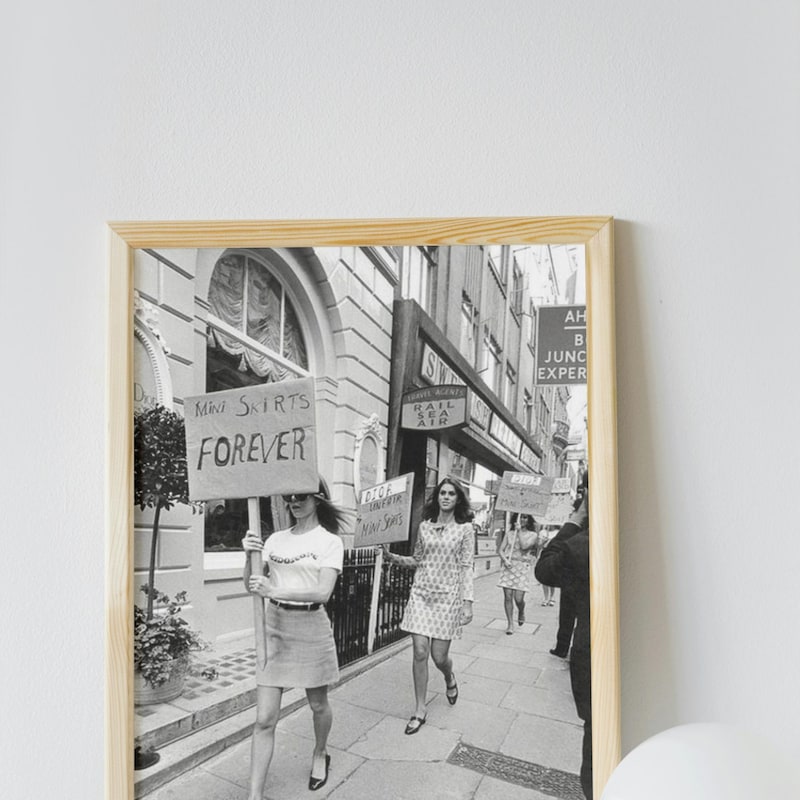 Mini Skirts Poster - Etsy