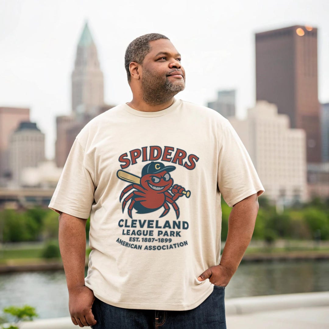 Cleveland Spiders Vintage T Shirt Defunct Minor League Baseball Shirt ...