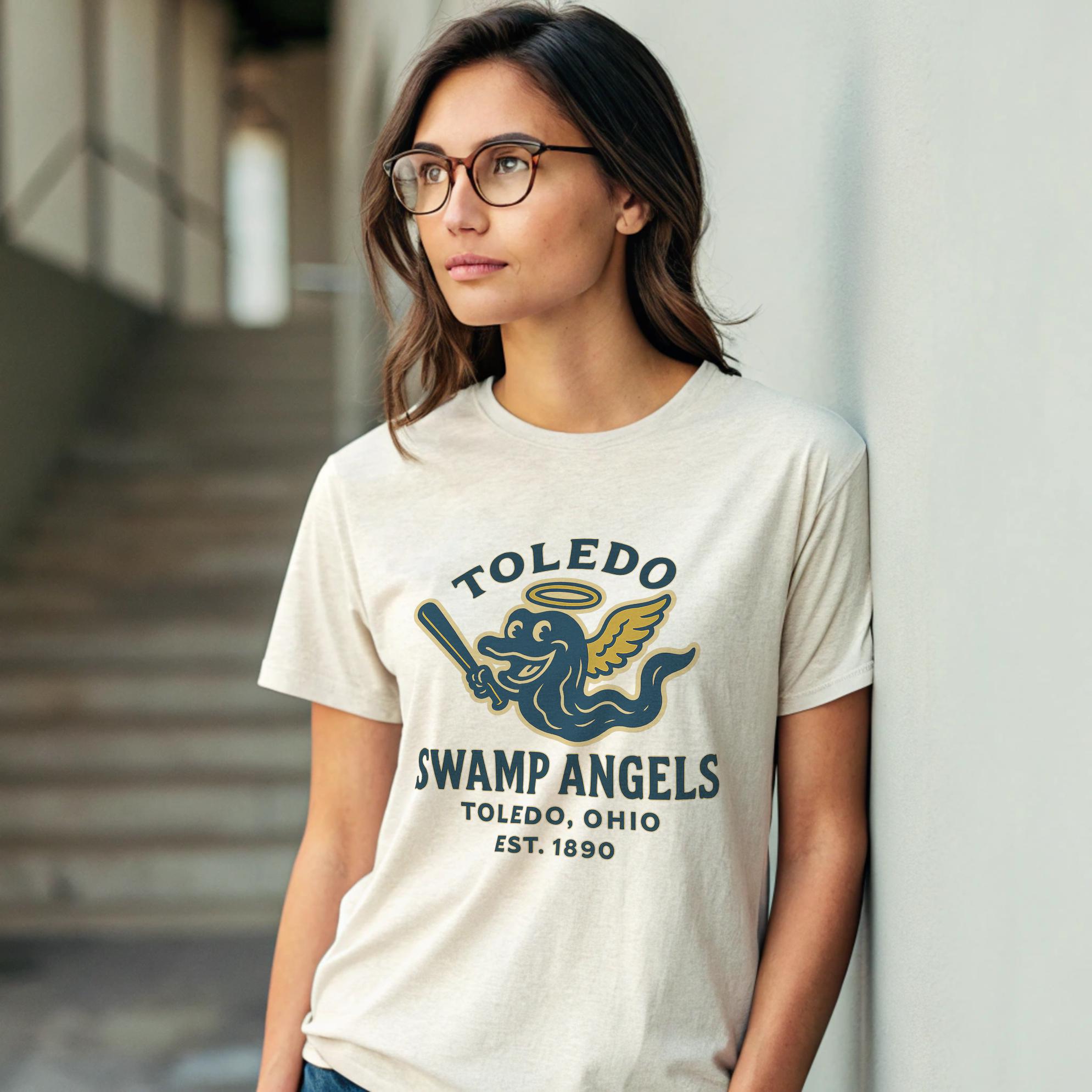 Toledo Swamp Angels Vintage T Shirt Defunct Minor League Baseball Shirt ...