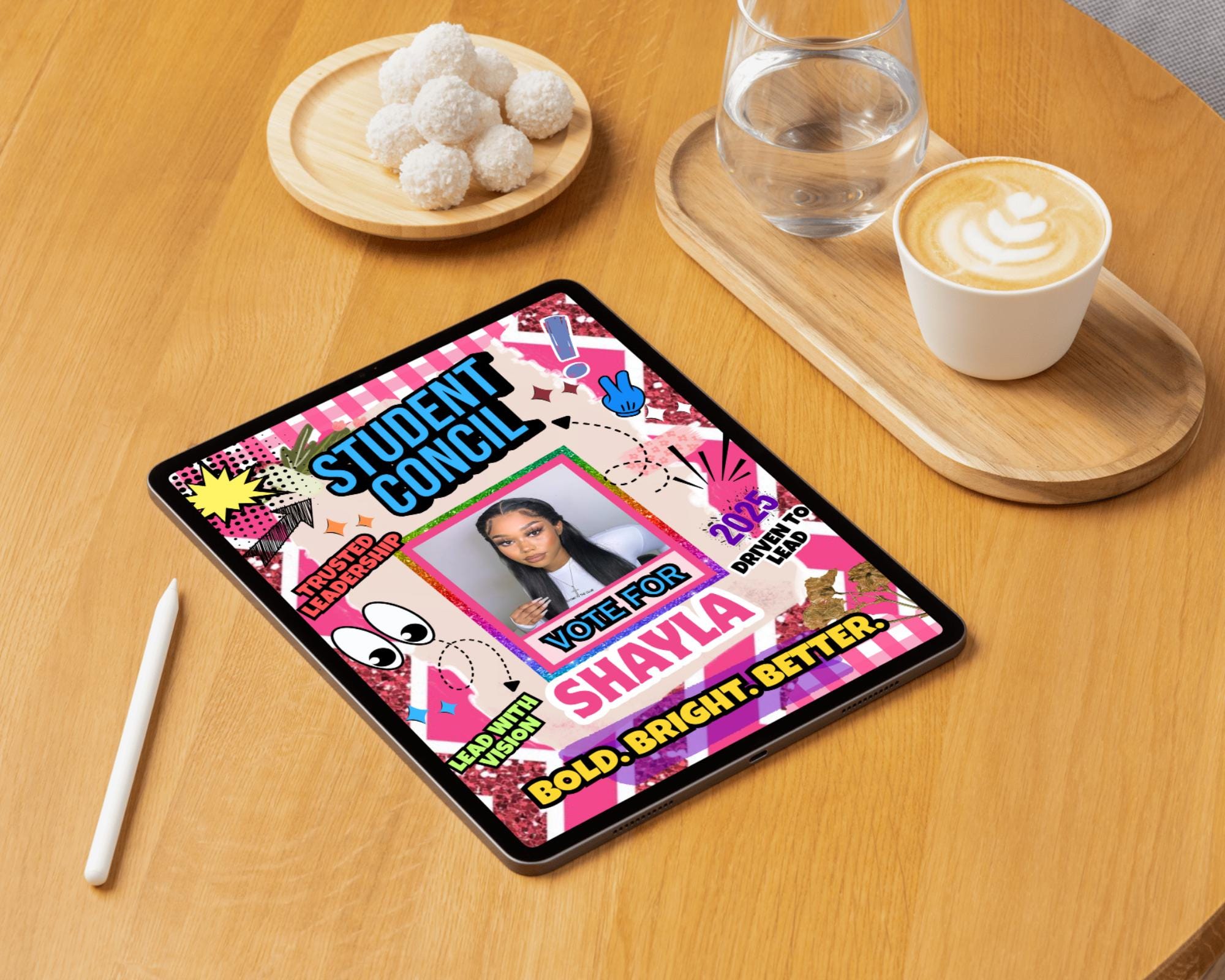 Student Council Campaign Flyer Template, School Election Flyer ...