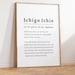 Ichigo Ichie Typography Poster | Japanese Inspirational Quote Art Print ...