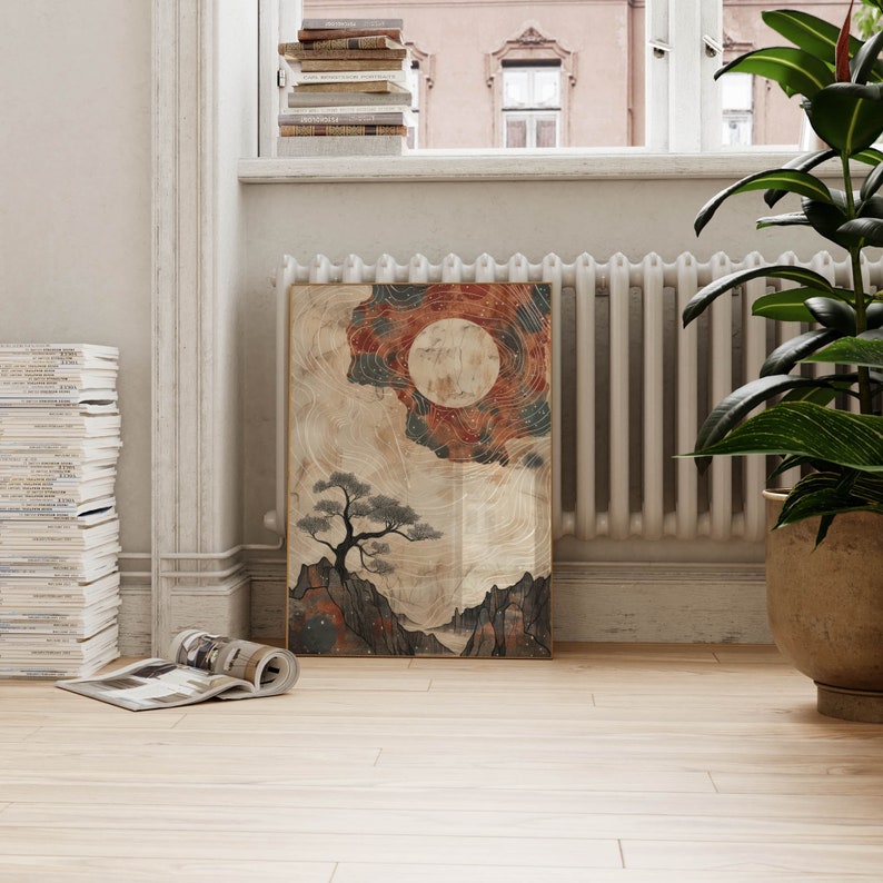 Abstract Starry Night Art Print | Escapism Alt Art | Metaphysical ...