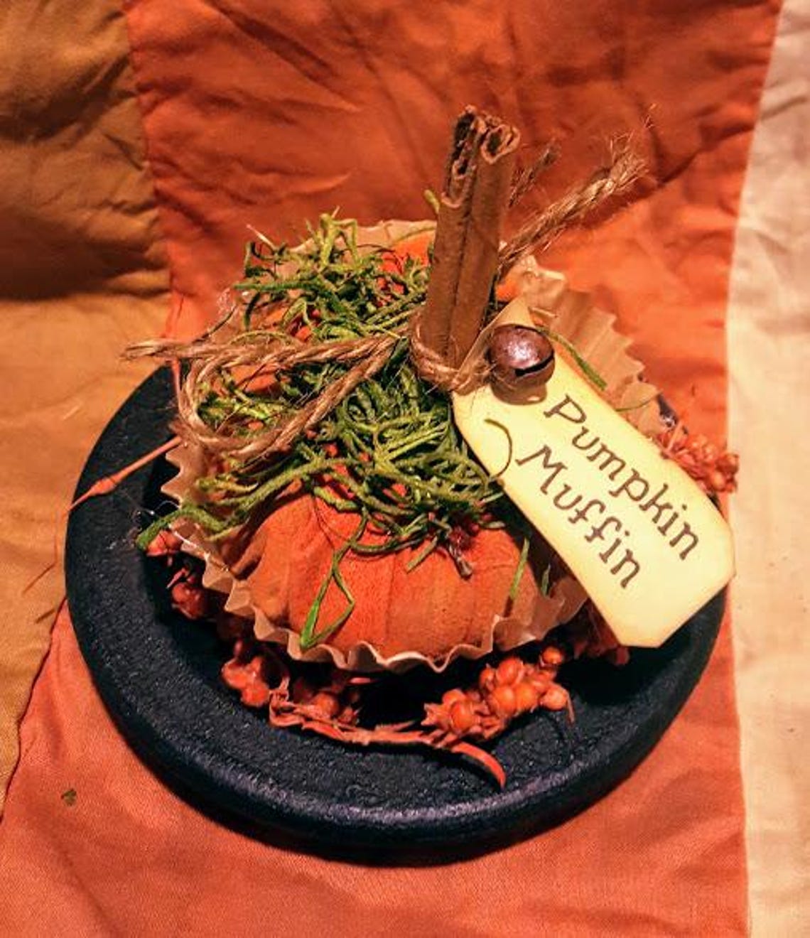 Painted Pumpkin Muffin - Etsy