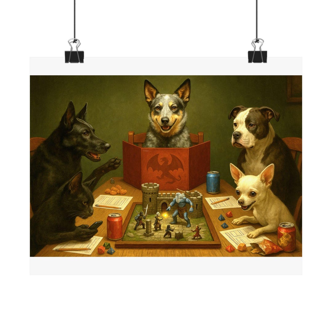 Dogs and Dungeons - Etsy