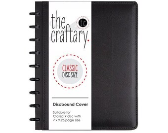 Discbound Leather Planner Cover, Personalized Planner Cover, Classic ...