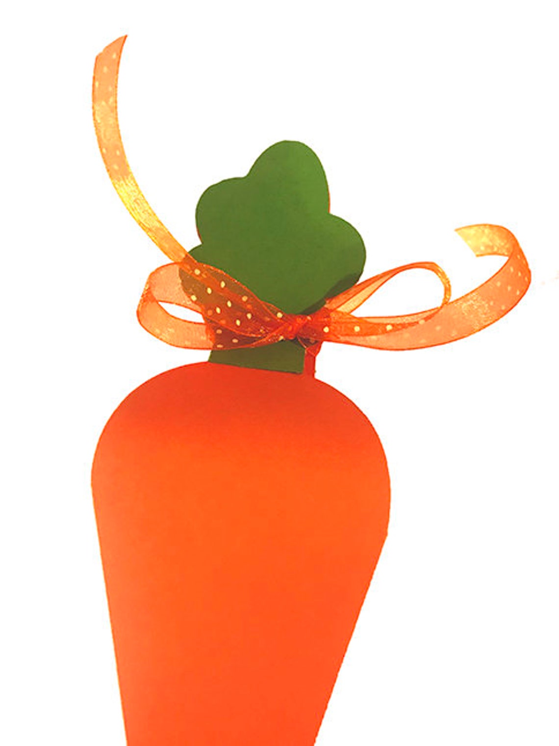 Cone Carrot Treat Box | Pyramid Icicle Triangle Easter | SVG Template ...