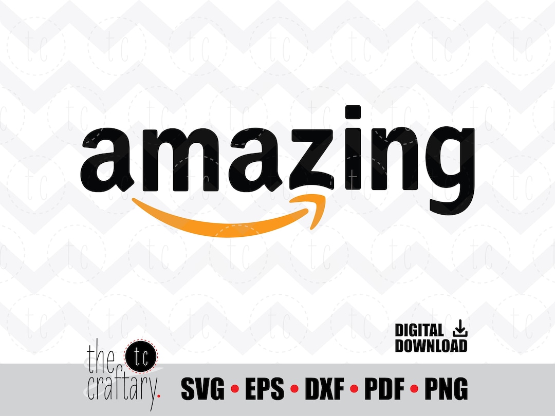 Amazon Amazing | Appreciation Gift Card Logo | Svg • Eps • Dxf • Pdf ...