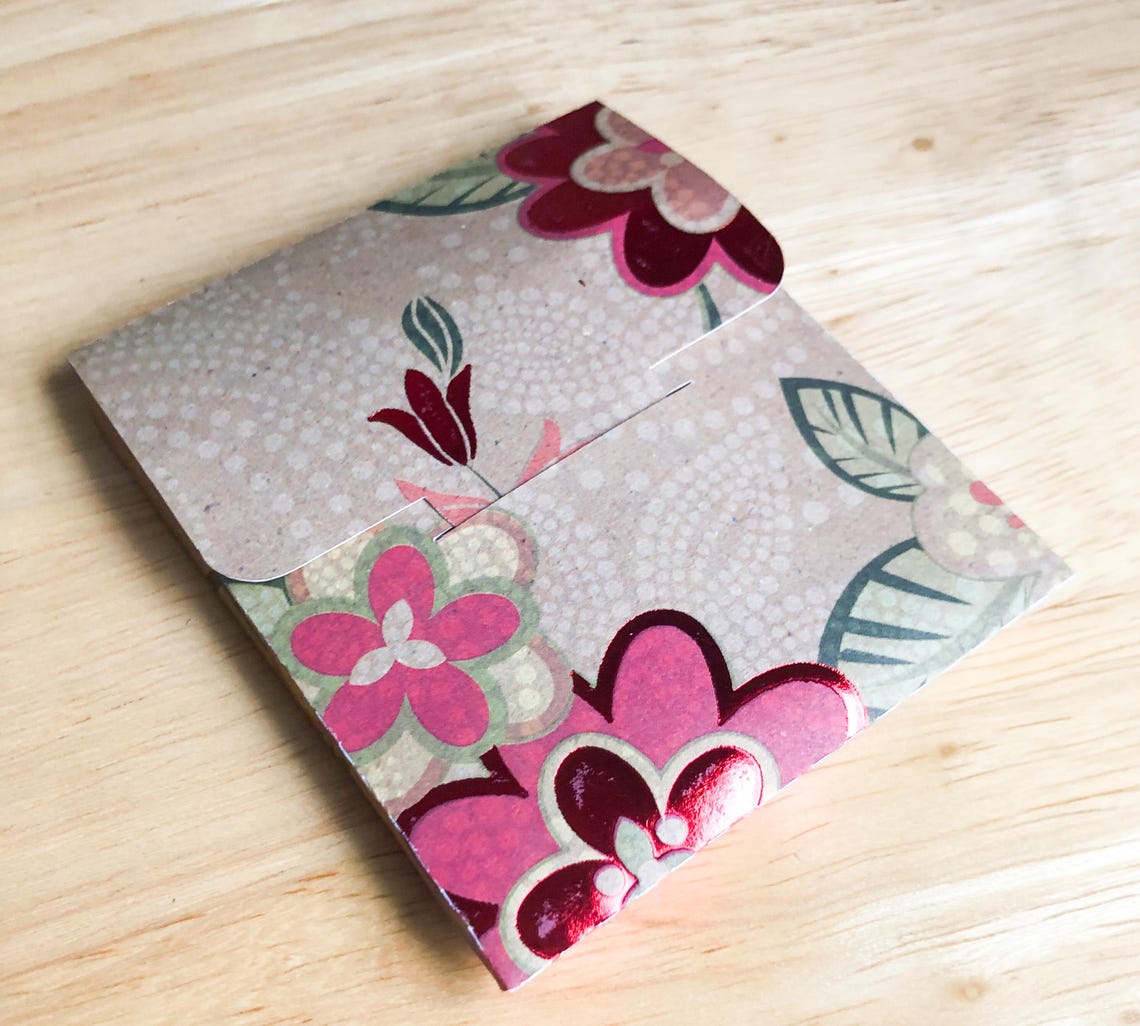 Tea Bag Template Holder Folder Envelope & Sentiments | Party Favor ...
