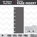 DIY Skinny Mini Disc Bound Planner Page Template | Notebook Calendar ...