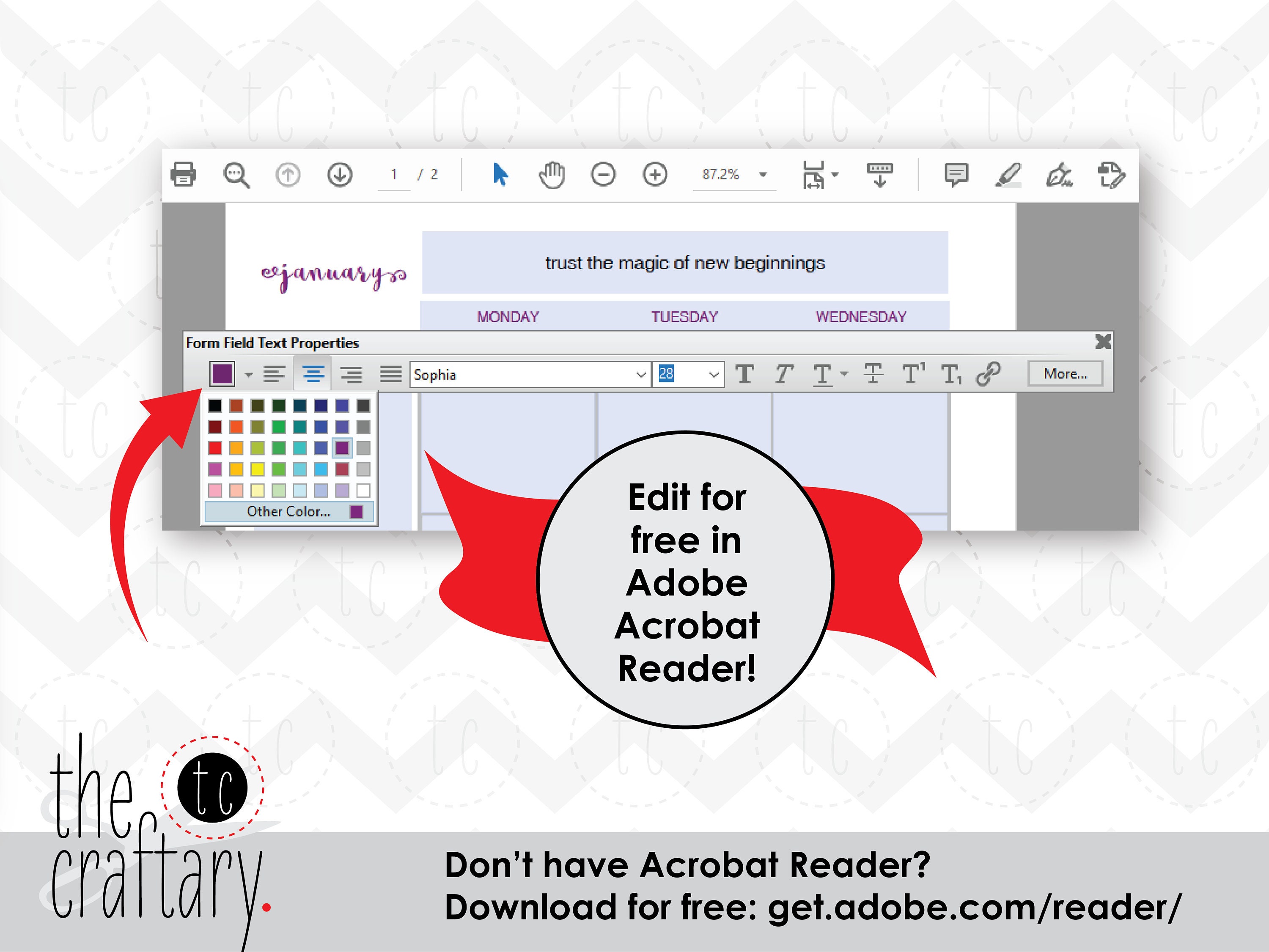 EDITABLE Monthly Layout Classic Calendar Pages Template Disc - Etsy Canada