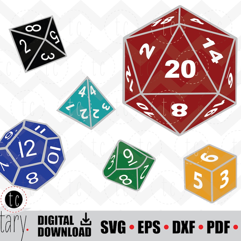 D20 Svg Cuts File - Etsy