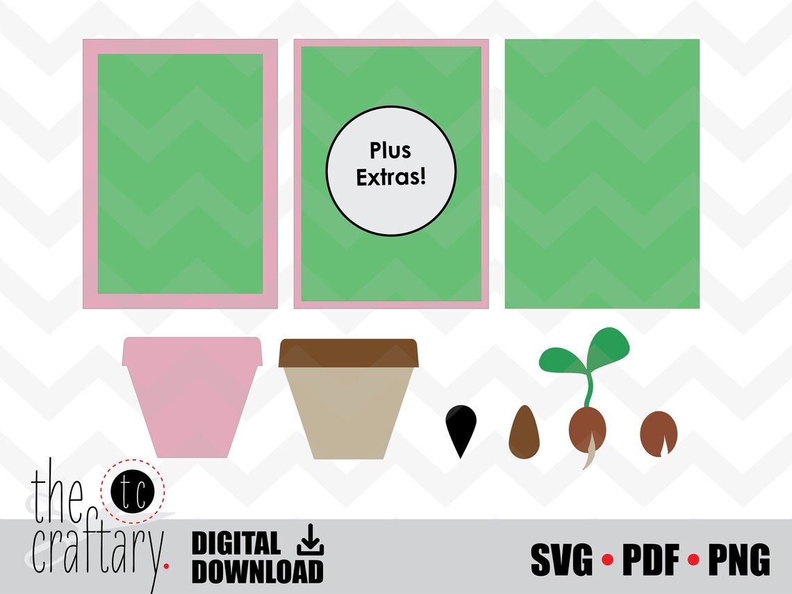 Seed Packets Envelopes 20 Templates Wedding Favor DIY Svg - Etsy