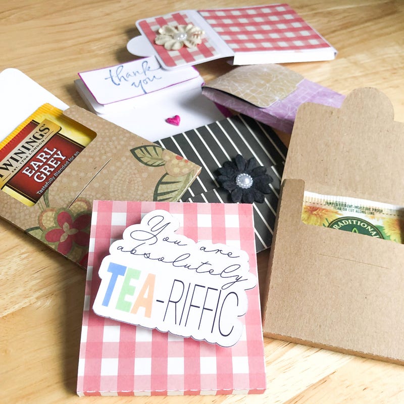 Tea Bag Pocket Svg - Etsy