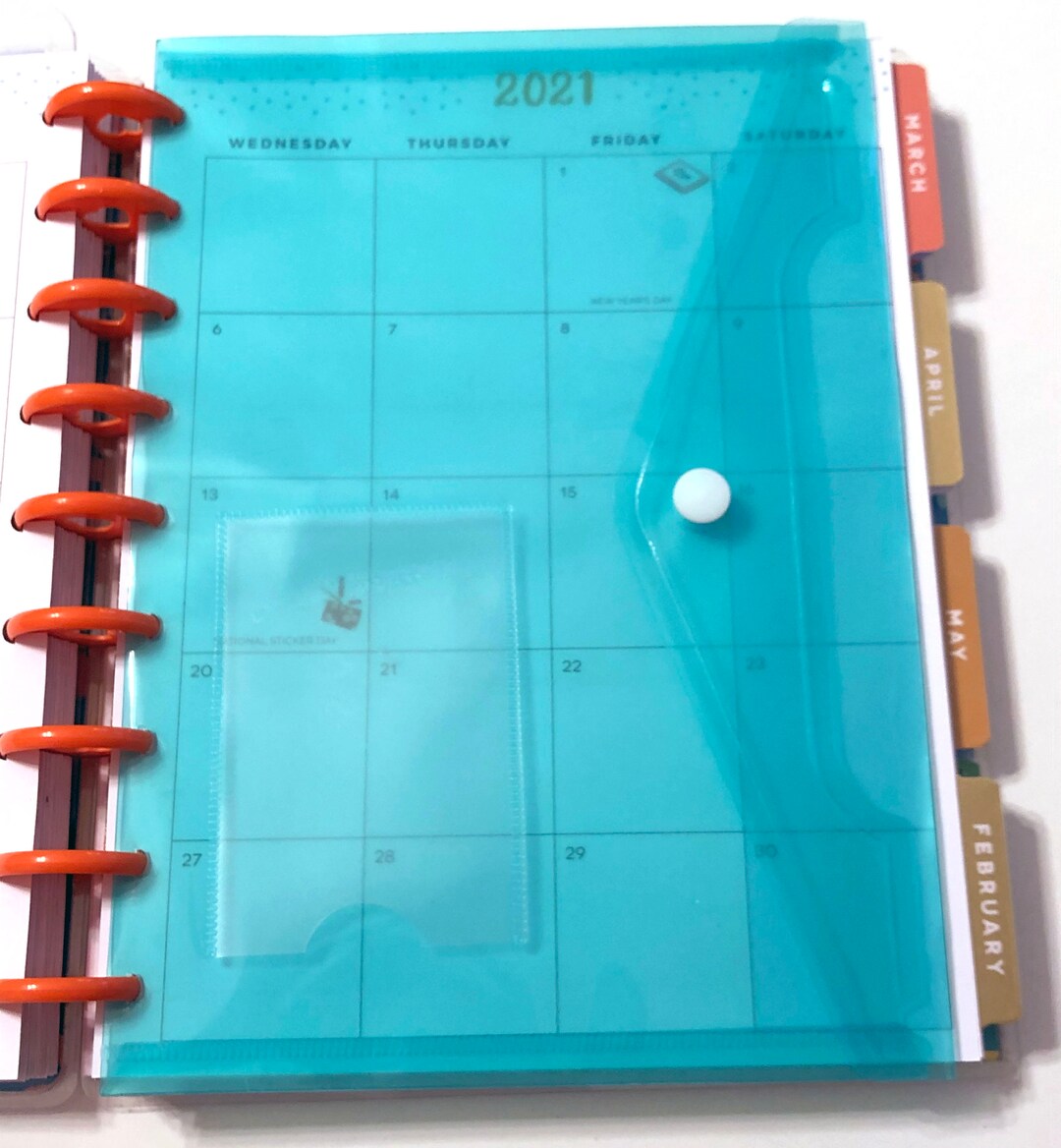 Happy Planner Classic Envelope Folder Disc Planner Pouch - Etsy