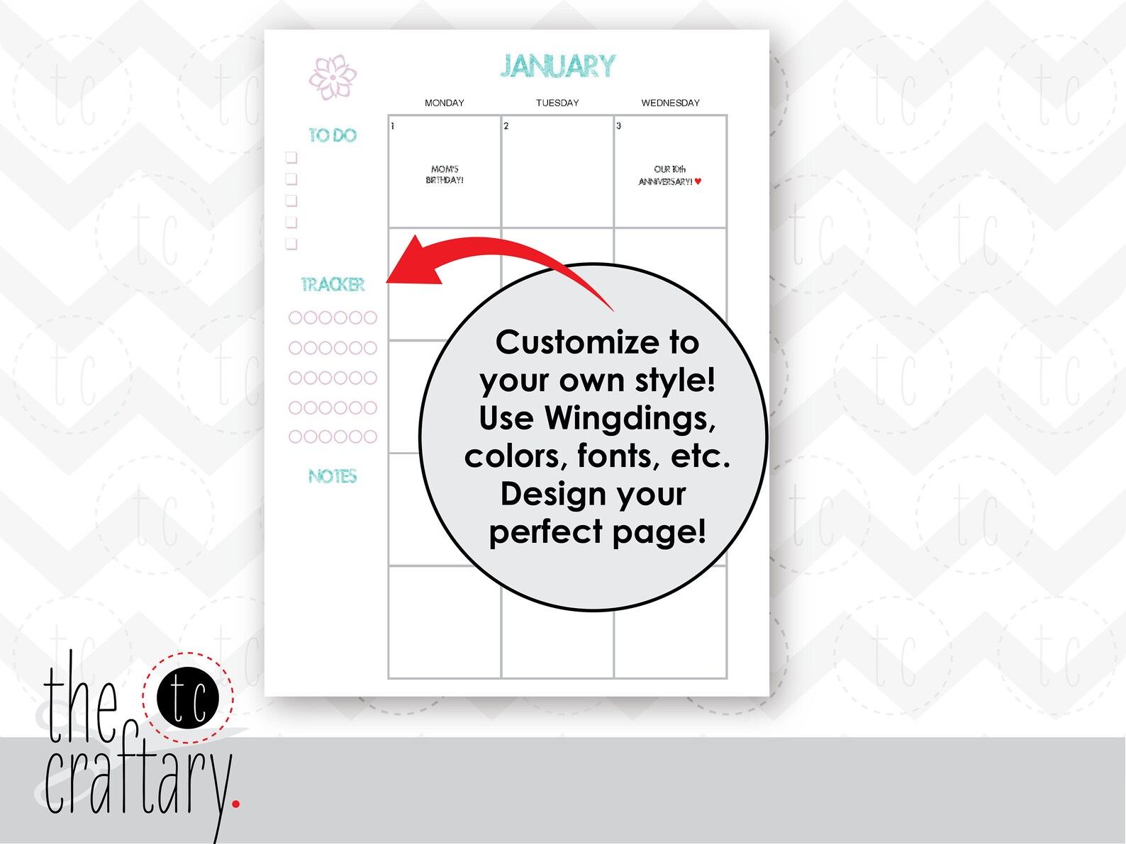 EDITABLE Monthly Layout Classic Calendar Pages Template Disc - Etsy
