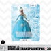 Printable Frozen Elsa Money Card Holder | Lip Balm Chapstick | Money ...