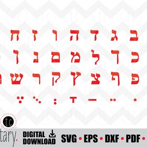 Hebrew Alphabet 3 Styles! | Jewish Script | Alefbet Aleph-bet | Yiddish ...