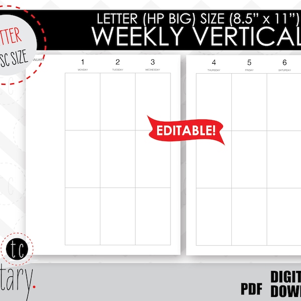 Happy Planner - Etsy