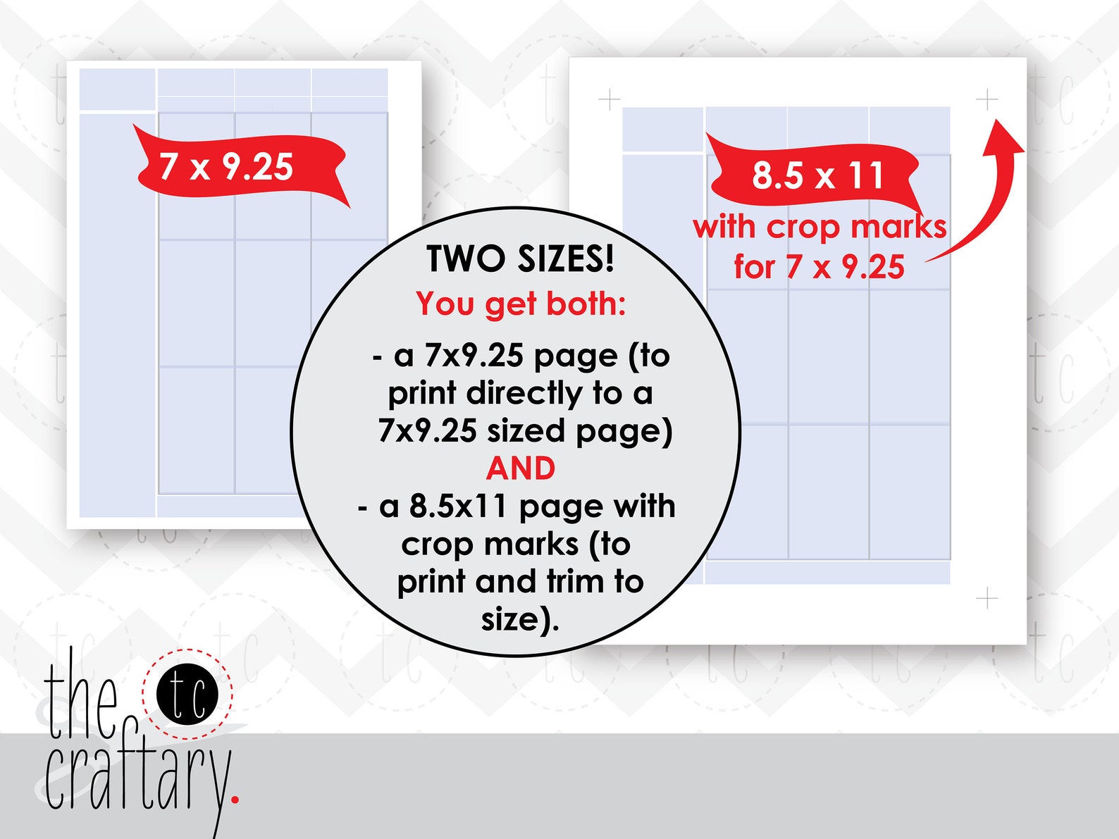 EDITABLE Monthly Layout Classic Calendar Pages Template | Disc Planner ...