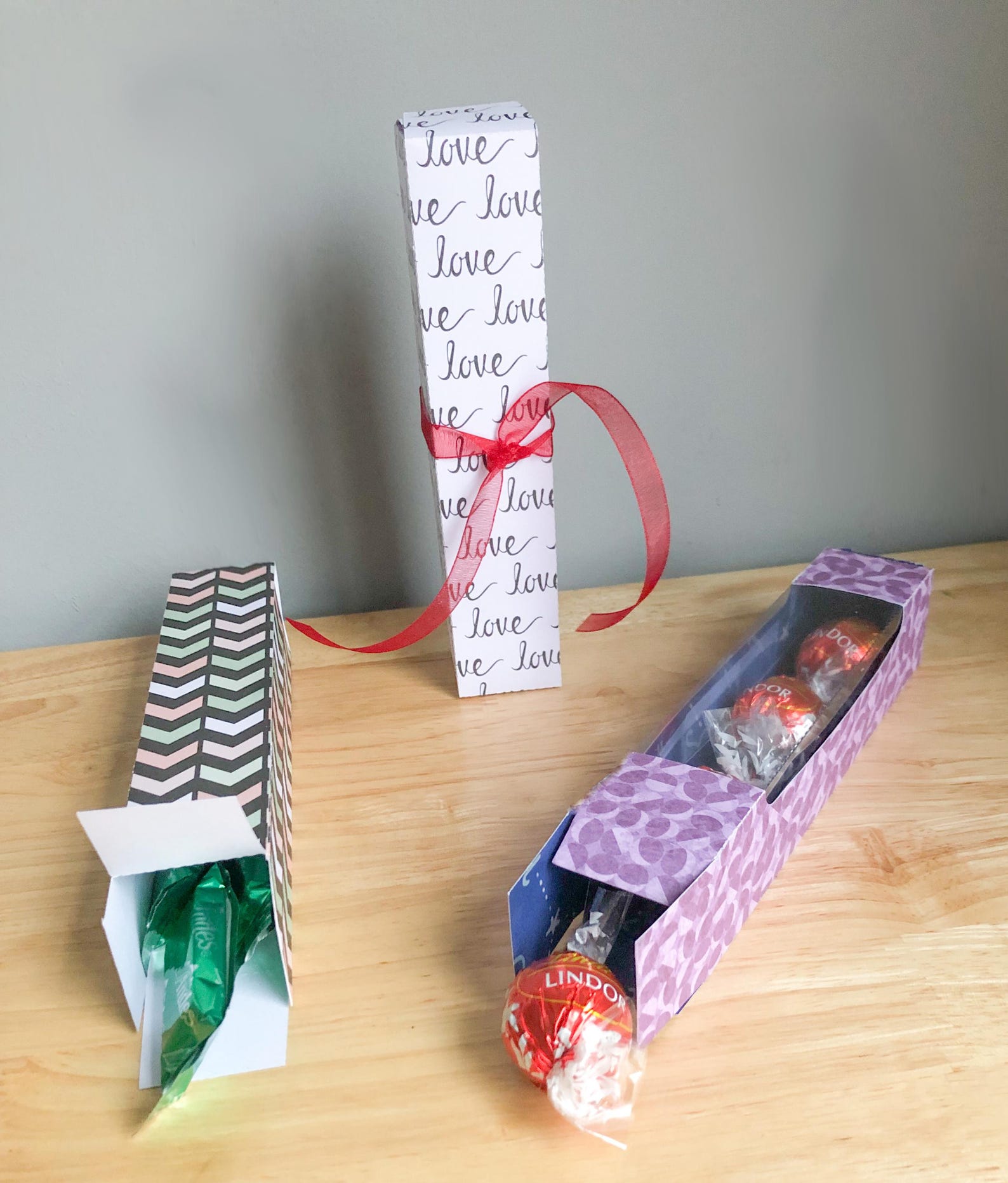 Truffle Box Template | Candy Party Favor | Treat Gift Hostess | Thank ...