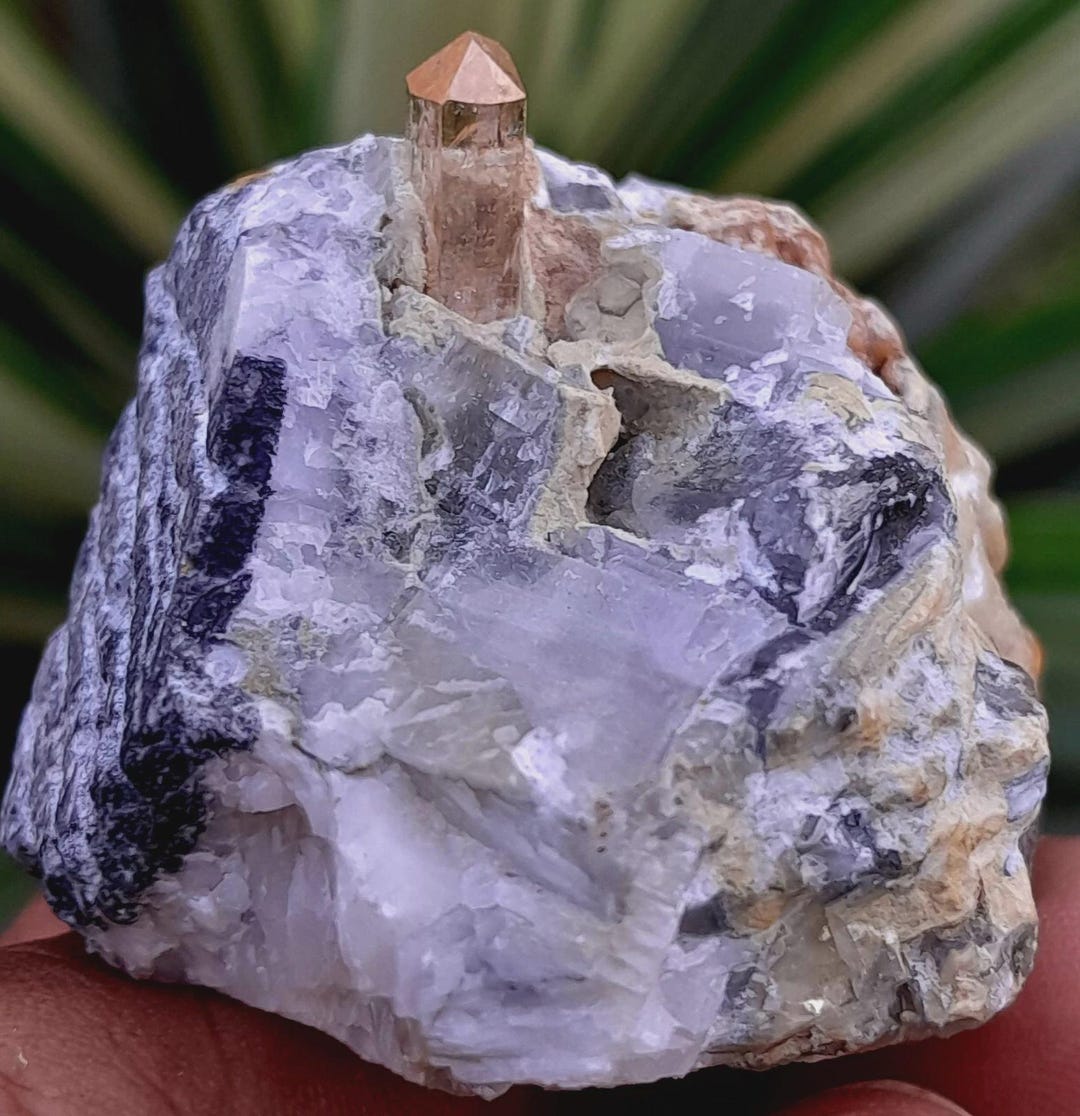 55 Gm Amazing Imperial Topaz Crystal Specimen From Katlang Pakistan - Etsy