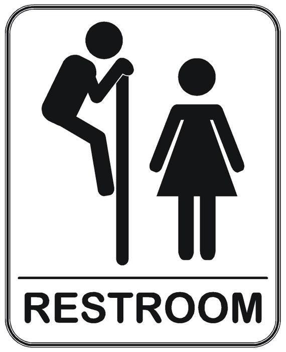 Unusual Restroom Signs