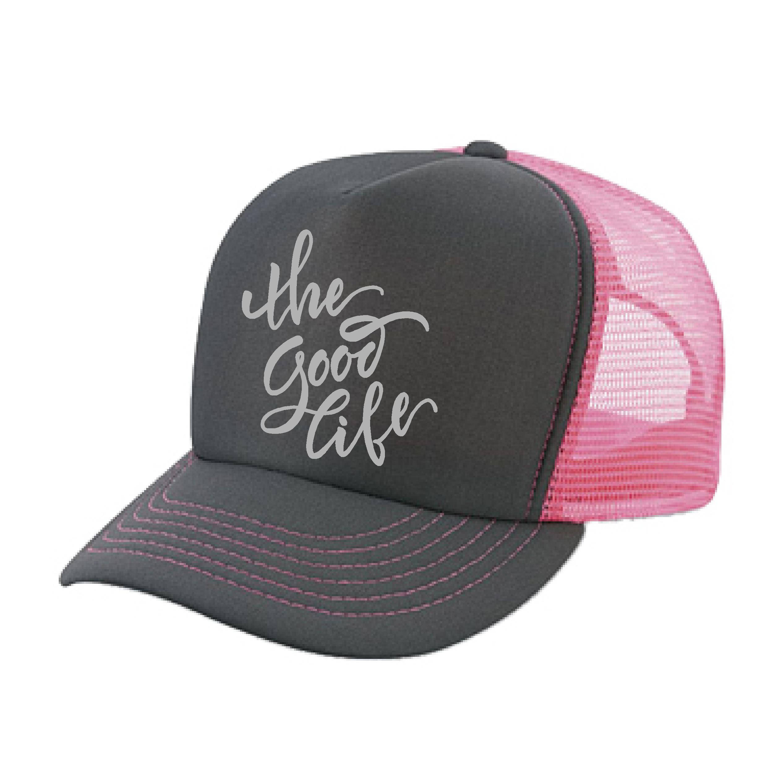 The Good Life Trucker Hat Womens Mens Snap Back Trucker | Etsy