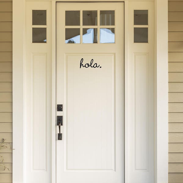 Front Door Decal - Etsy