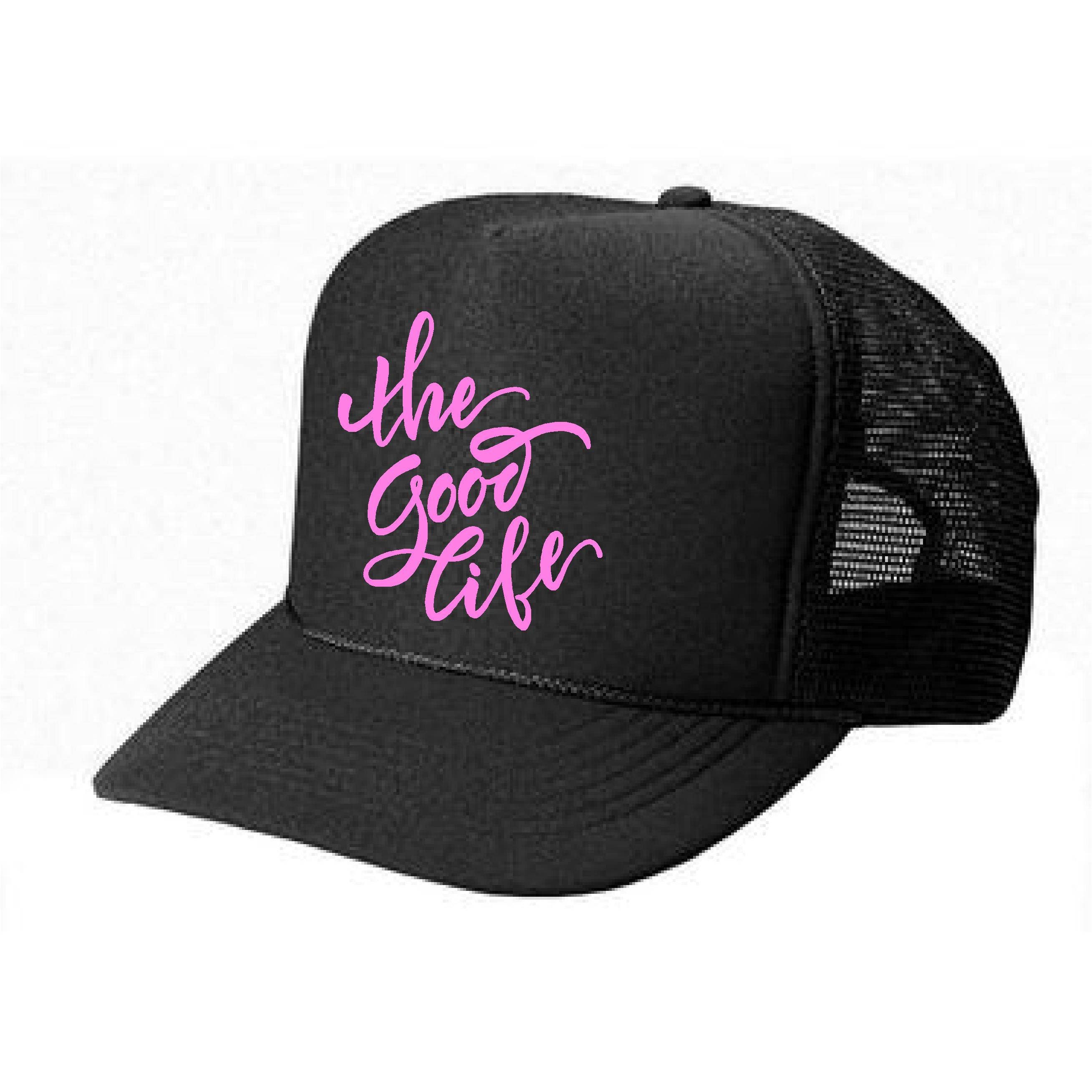 The Good Life Trucker Hat Womens Mens Snap Back Trucker | Etsy