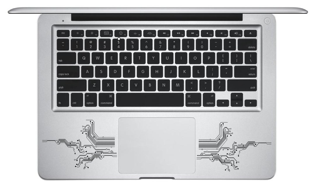 Laptop Notebook Sticker Decal - Circuit Board Keypad Palm Rest - Skins ...