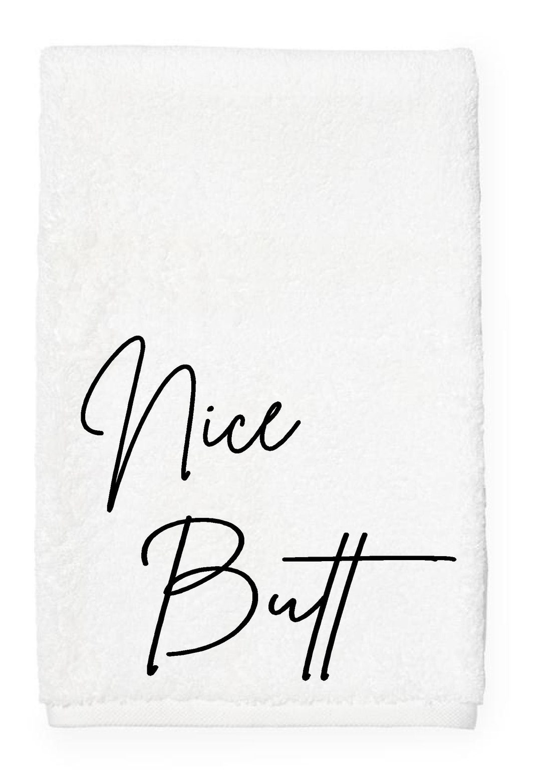 Hand Towel Nice Butt Funny Bathroom Kitchen Home Linens Drying Cloth ...