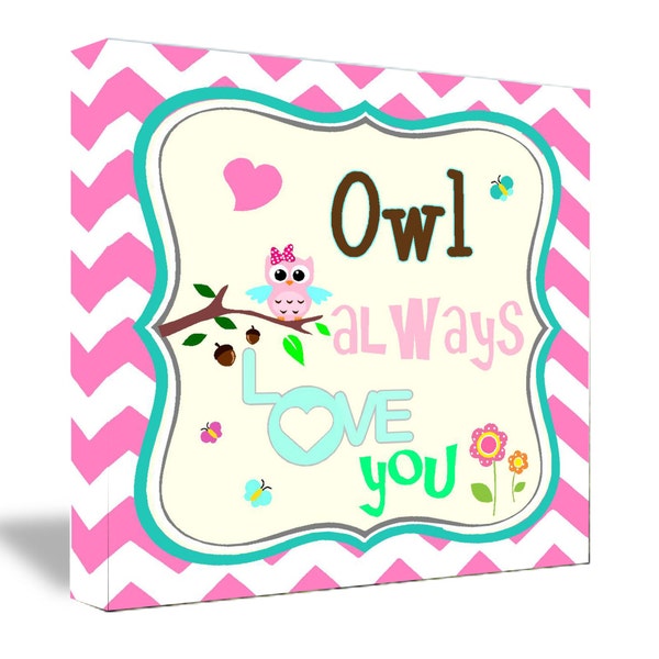 Owl Always Love You Canvas - Etsy