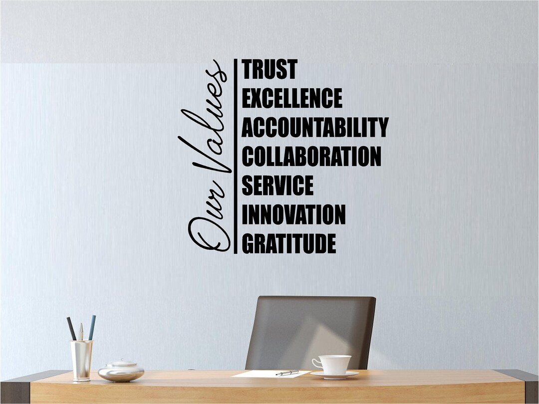 Our Values Trust Excellence Accountability Collaboration Service ...