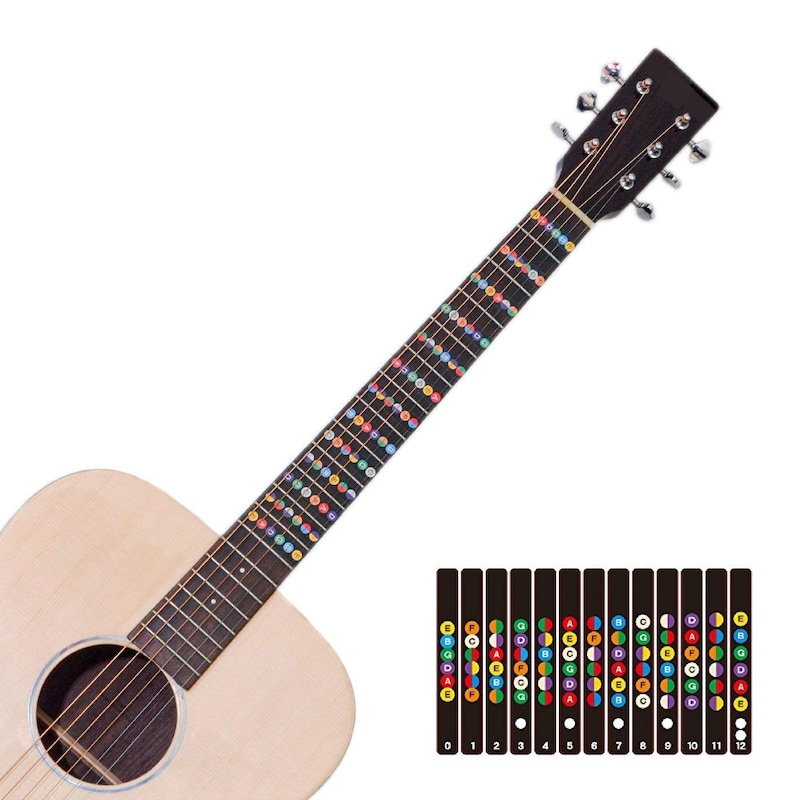 Guitar Fretboard Decals - Etsy